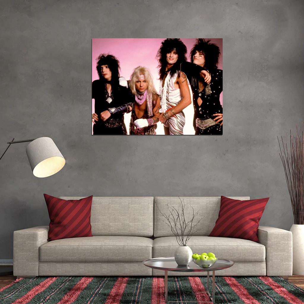 V4898 Motley Crue Retro Young Mars Neil Nikki Sixx Lee WALL POSTER ...
