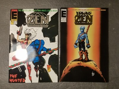 ZEN INTERGALACTIC NINJA #1 & YOUNG ZEN #1 COMIC BOOK LOT ENITITY | eBay