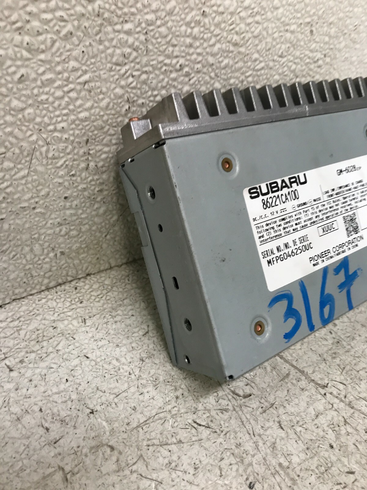 13-16 SUBARU BRZ SCION FR-S AUDIO AMPLIFIER RADIO SPEAKER AMPLIFIER OEM ...