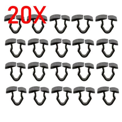 20X For Vw Seat Skoda Audi Bonnet Insulation Clips Retainer Sound ...