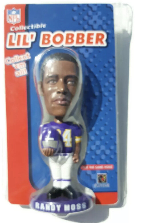 New~Randy Moss lil' bobbers. Bobblehead. New, NFL, Vikings~ $25.00 | eBay