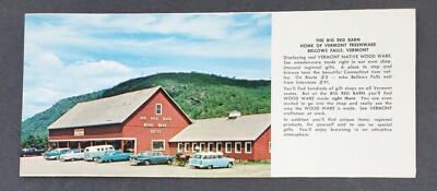 1960s Brattleboro Bellows Falls Putney VT Route 5 Tourist Vtg Travel ...