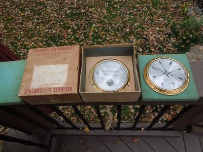 Vintage New Old Stock Cape Cod Wind and Weather Indicators w/ Original ...