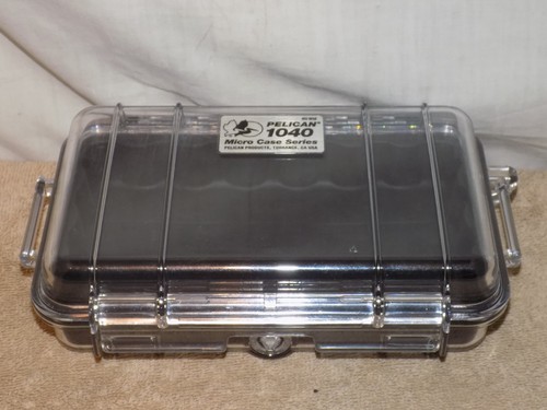 Pelican 1040 Micro Case - Black Waterproof Made In USA | eBay