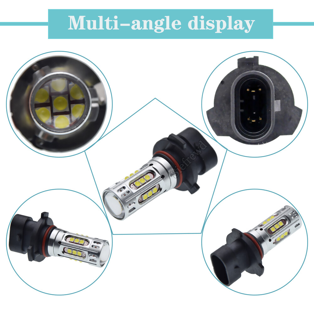 2x HB3A 9005xs LED Car Light Bulbs 3030 25SMD fit For JEEP CHRYSLER ...