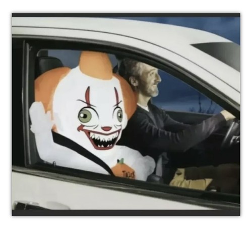 Pennywise Car Buddy Inflatable 3 ft Halloween IT Chapter 2 New In Box ...