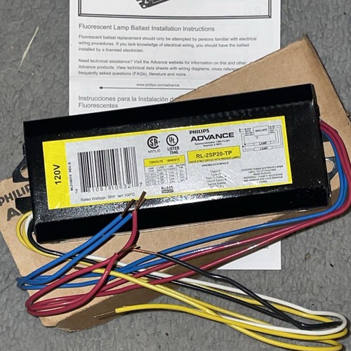 Philips Advance RL-2SP20-TP T12 Rapid Start Magnetic Ballast | eBay