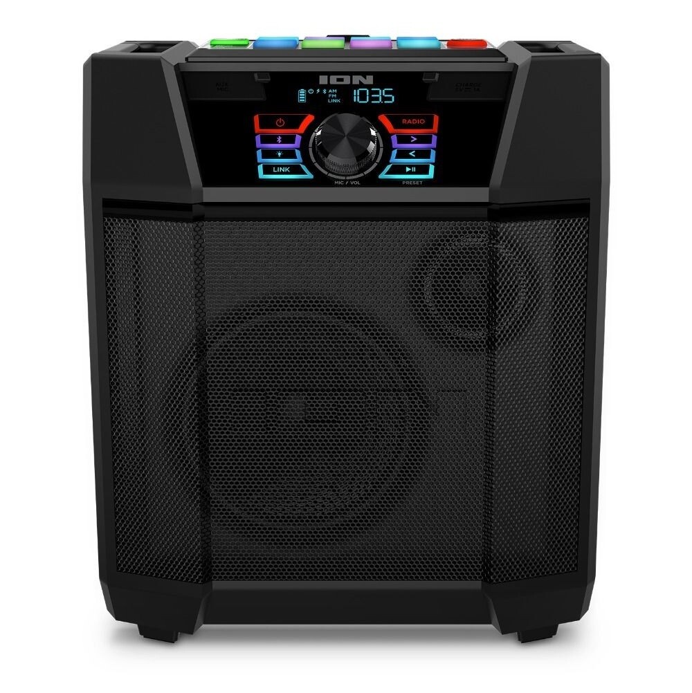 ION Explorer FX High-Powered Bluetooth Speaker with Sound Effects IPX4 ...