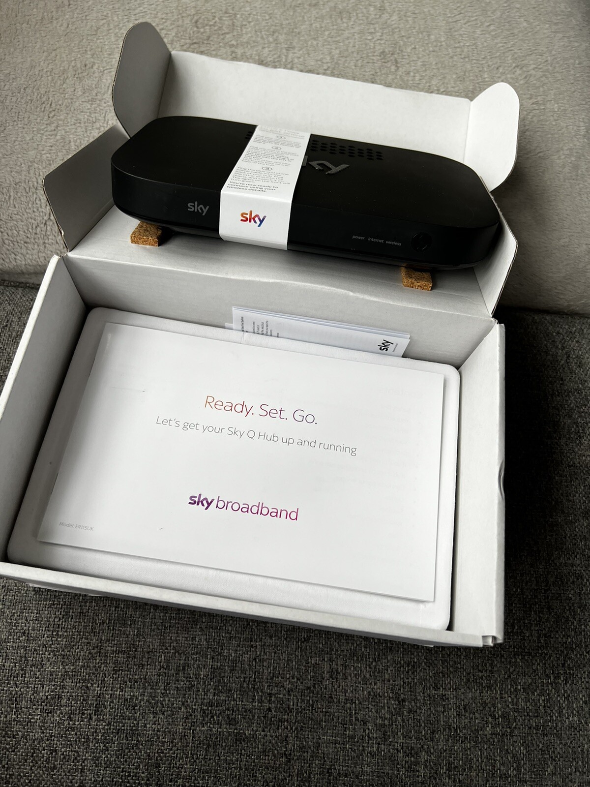 Sky ER110 Q Hub Wireless Router 2018 - Black for sale online | eBay