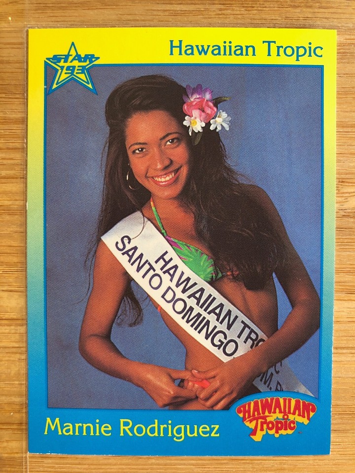 The Girls of Miss Hawaiian Tropic Glamour Base single Trading card Star ...