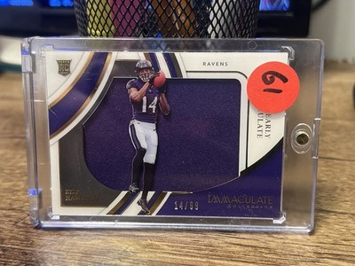2022 Panini Kyle Hamilton Clearly Immaculate Jumbo Patch #/99 | eBay
