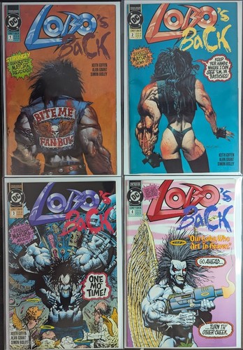 Lobo's Back #1-4 DC 1992 (VF-NM) | Complete Set | eBay