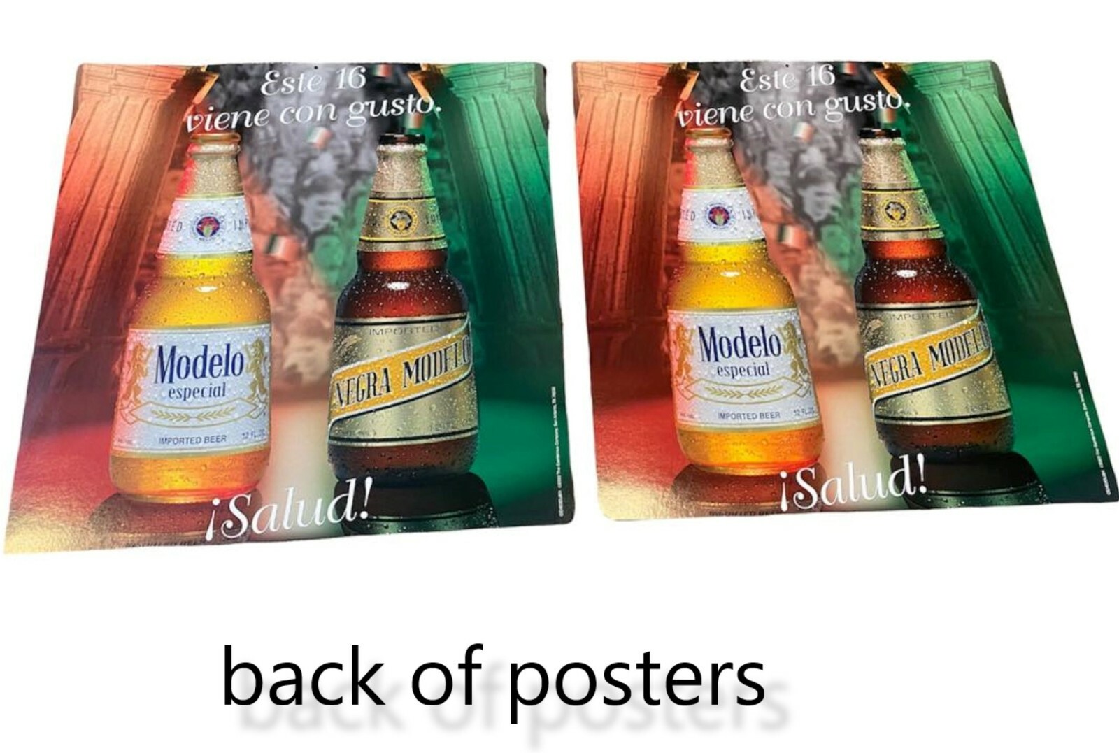 SET OF 2 Corona / Negra Modelo Beer Bottle Posters Bar Pub Mancave ...