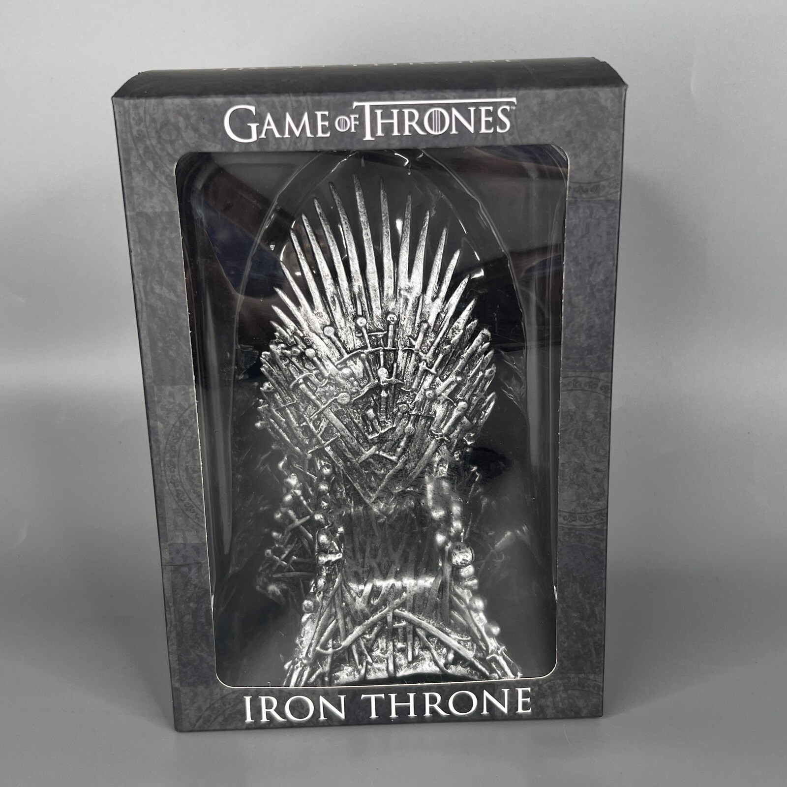 2019 HBO Game of Thrones Miniature Iron Throne 4" Replica Statue ...