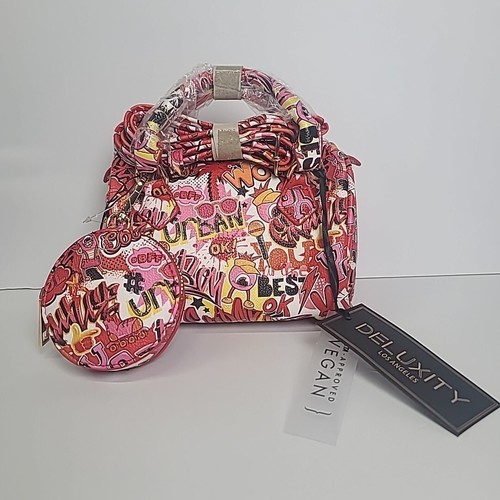 Deluxity Los Angeles Mini Urban Graffiti Handbag With Coin Purse | eBay