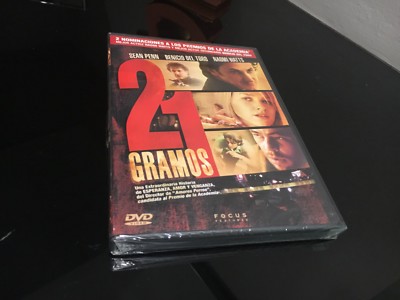 21 GRAMS DVD Sean Penn Benicio Del Toro Naomi Watts Neuf Sous Blister ...
