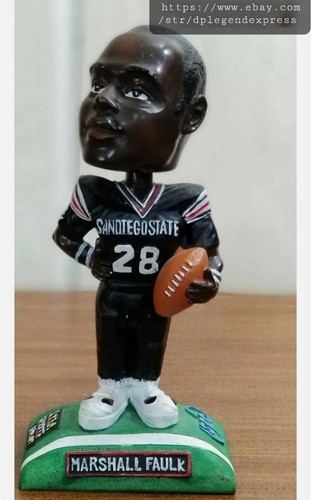 Marshall Faulk #28 NCAA SAN DIEGO STATE AZTECS Bobblehead Xtra Sports ...