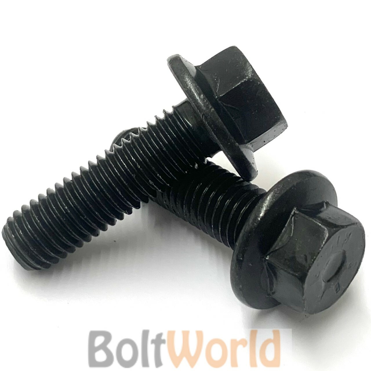 M8 M10 M12 M14 M16 FINE PITCH THREAD FLANGED HEX BOLTS HIGH TENSILE ...