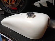 Flat Track Alloy Tank UK Made Street Tracker XR 750 XS HD 883 Triumph ...