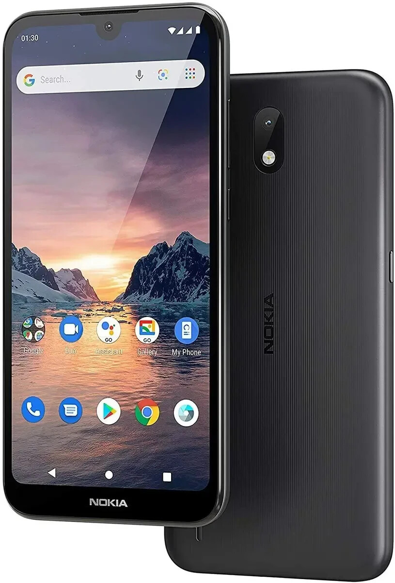 Nokia 1.3 Ta-1205 DS 5.71" Charcoal Black 1gb RAM 16gb Factory Unlocked ...