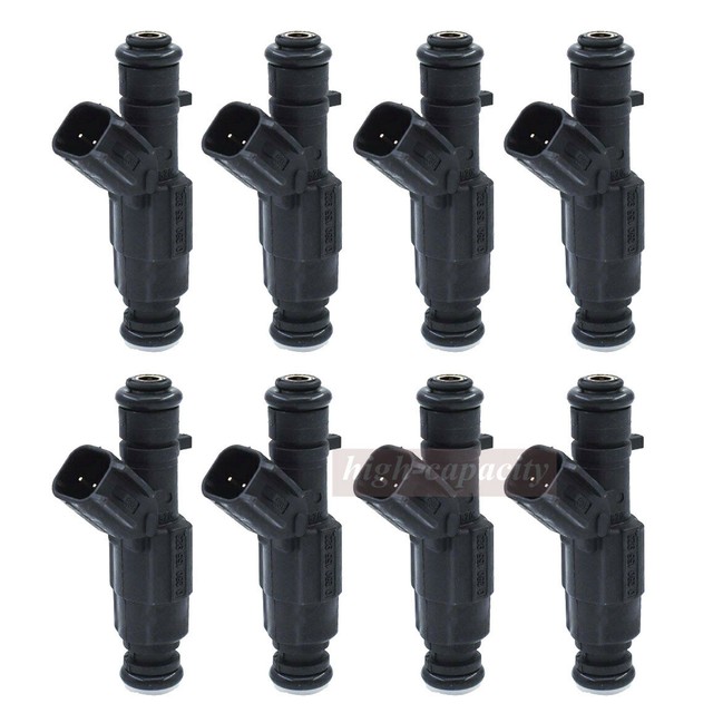 8x Fuel Injectors For Cadillac DeVille Pontiac Oldsmobile 4.0 4.6L ...