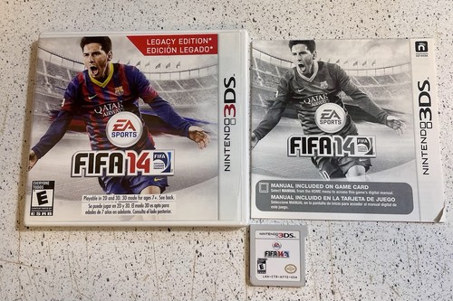 Fifa 14 Legacy Edition Nintendo 3DS COMPLETE Tested & Working RARE ...
