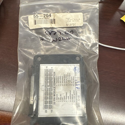 55-204 Mill Supply Heater Control Module | eBay