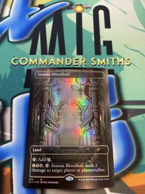 1x Stensia Bloodhall Extended FOIL Secret Lair MTG NM Near Mint (353 ...