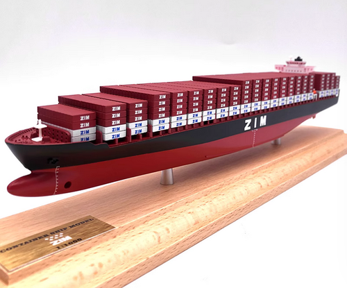 ZIM container ship model ocean going cruise ship model 35cm | eBay