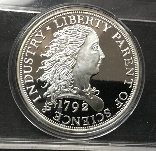 2oz 999 Silver America’s Rarest Coins 1792 COPPER BIRCH CENT SCIENCE ...