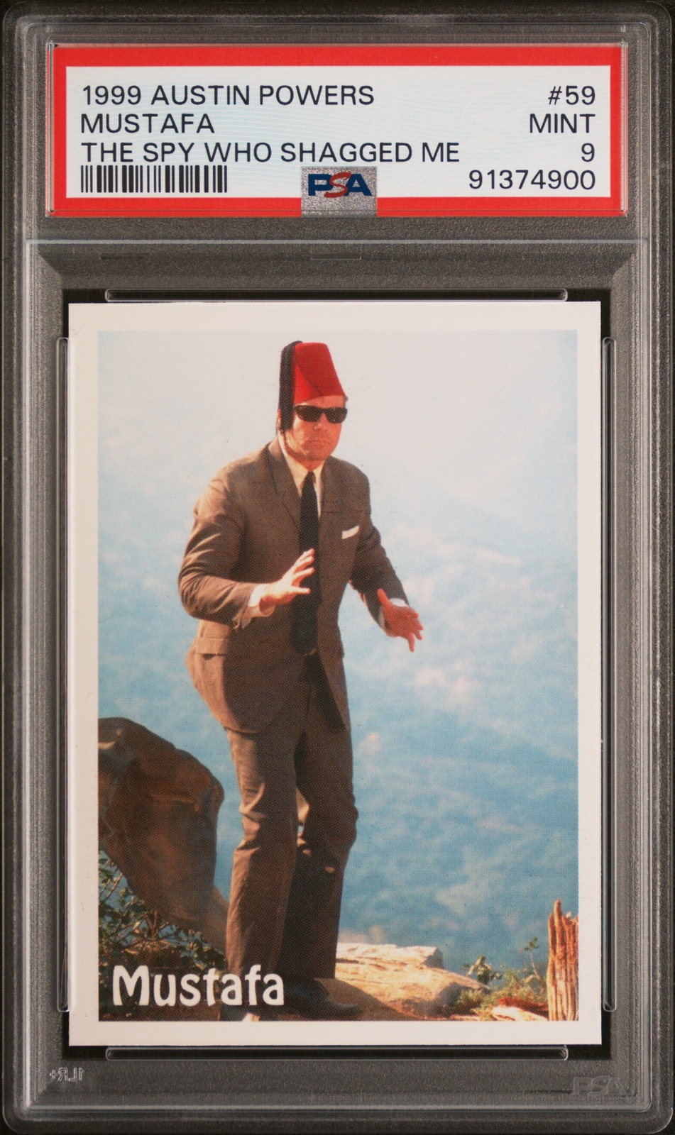 WILL FERRELL ROOKIE 1999 Austin Powers The Spy Who Shagged Me Mustafa ...