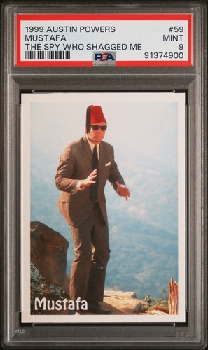 WILL FERRELL ROOKIE 1999 Austin Powers The Spy Who Shagged Me Mustafa ...