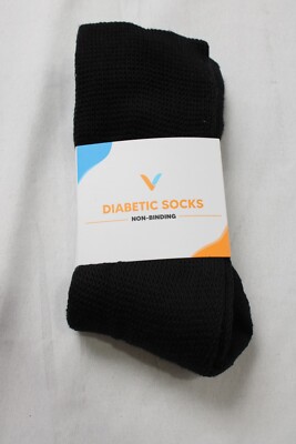 Viasox Unisex Diabetic Non-Binding Socks Assorted Colors/Sizes/Styles ...