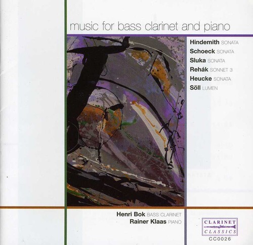 Henri Bok - Music for Bass Clarinet & Piano [New CD] | eBay