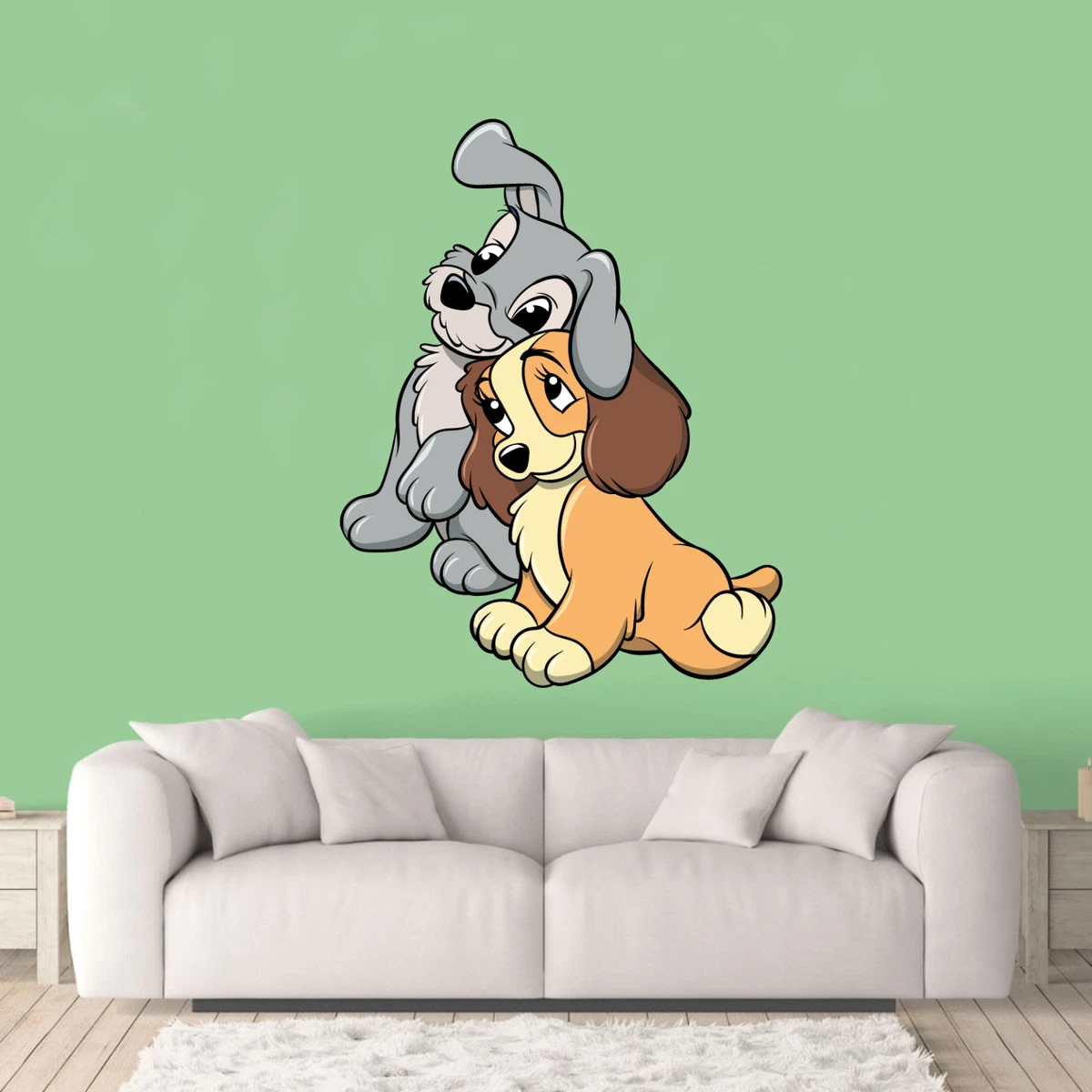 Cartoon Of Full Wall Paintings