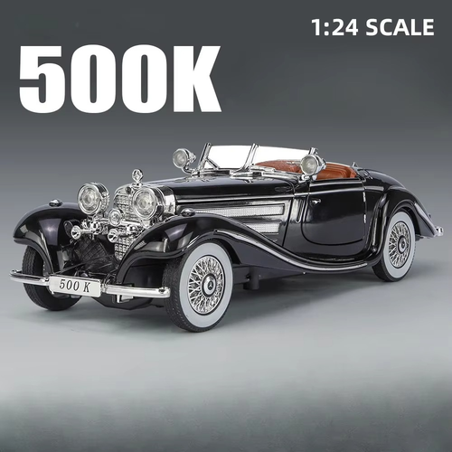G1 Scale Mercedes-Benz 500K Special Roadster Diecast Model Car Vintage ...