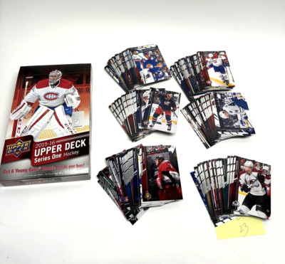 2015-16 Upper Deck Hockey Series 1 one Hobby Box : 173 Cards | eBay