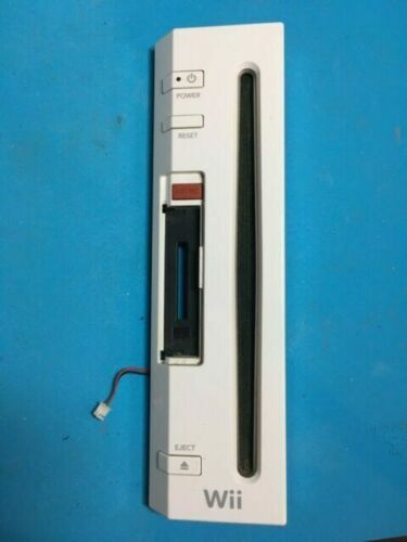 Official Nintendo Wii Replacement Front Cover Faceplate W Cable White ...