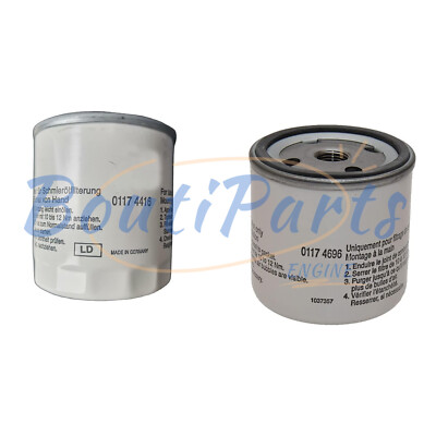 Fuel Filter&Oil Filter Set 01174416 01174696 For Deutz 2011 1011 511 ...