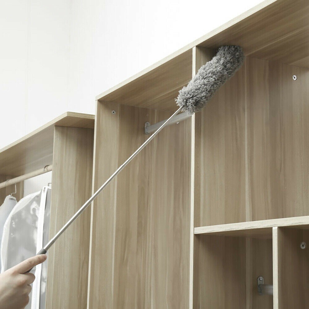 Adjustable Stretch Extend Microfiber Feather Duster Dusting Brush ...