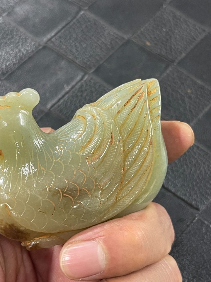 age-old China antique，Han Dynasty hetian jade chicken | eBay