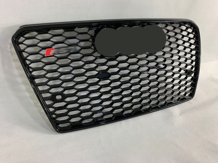 For Audi A7 S7 RS7 2011 2012 2013 2014 Front Grille Full Black ...