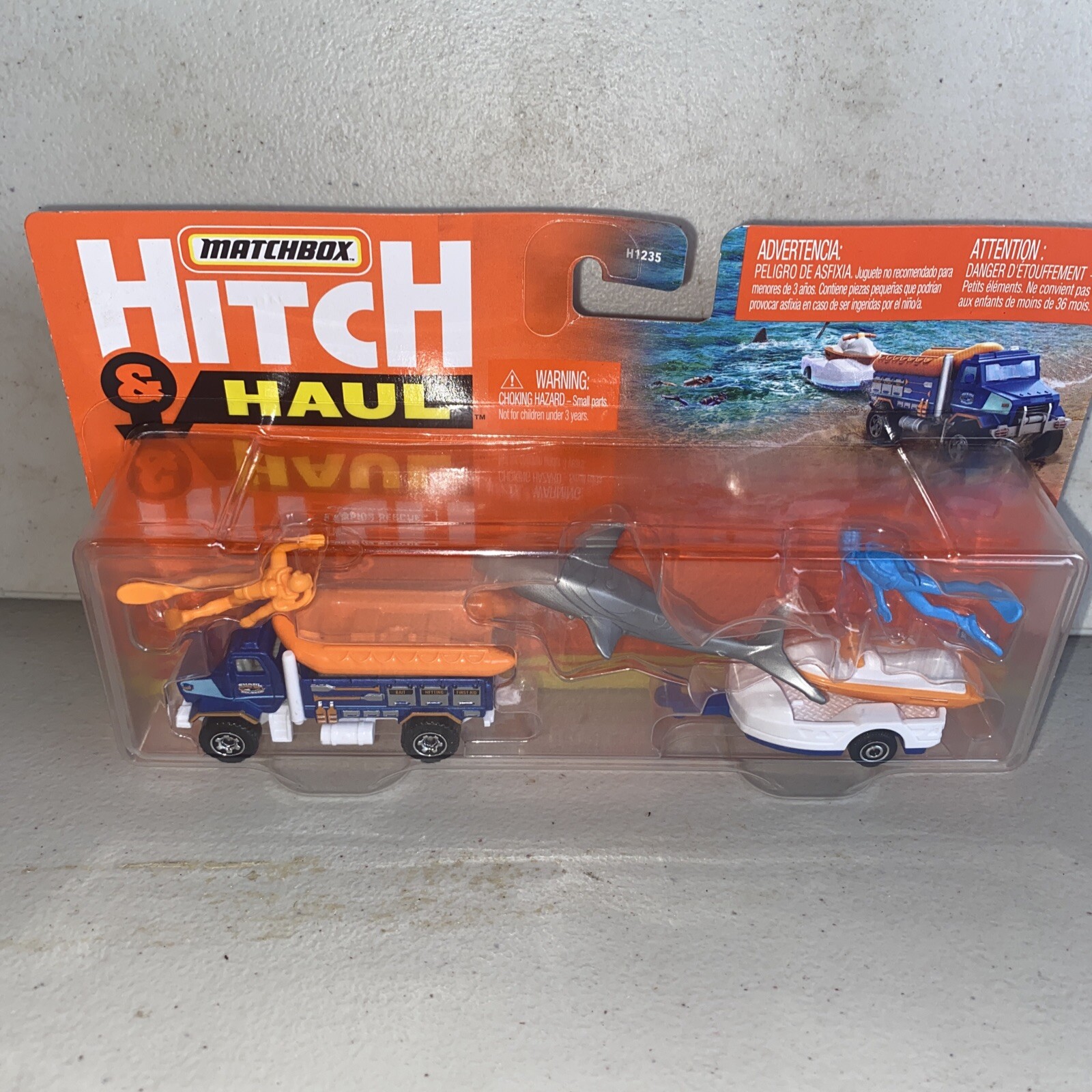 MATCHBOX '23 HITCH & HAUL MBX OCEAN RESCUE 8/9 RAPIDS RESCUE/MBX JET ...