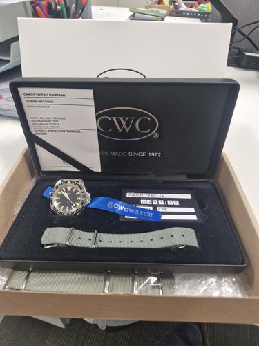 CWC 1980 Diver Watch RN300-1980-LV Re-Issue Automatic Mint ETA Movement ...
