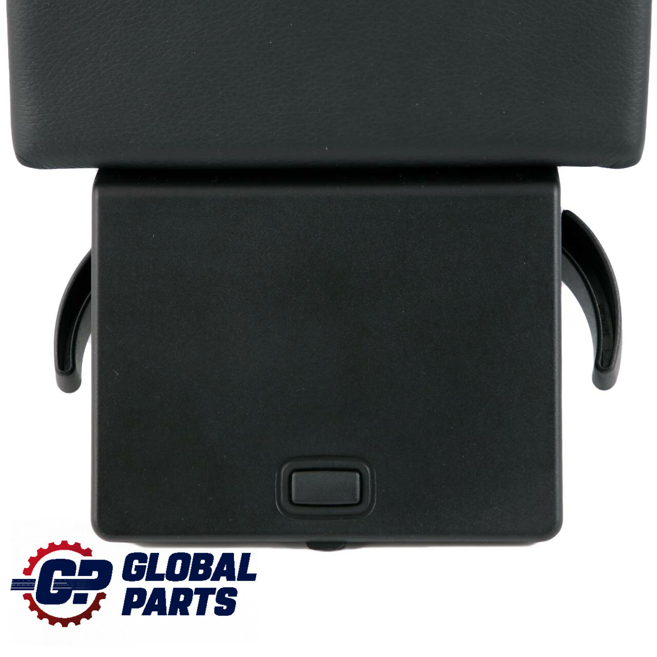 Mercedes-Benz W204 Rear Seat Centre Armrest Cup Holder Black Leather ...