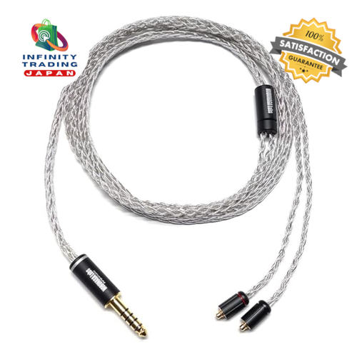 NEW NOBUNAGA Labs NLV-GYT Earphone Cable Gyokuto 4.4mm 5 pole balance ...