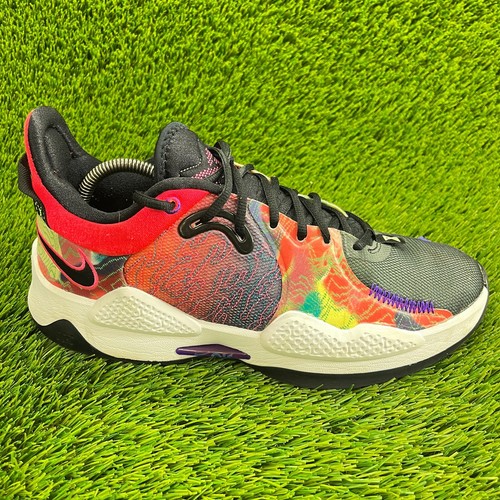 Nike PG 5 Mens Size 10.5 Multicolor Athletic Running Basketball Shoes ...