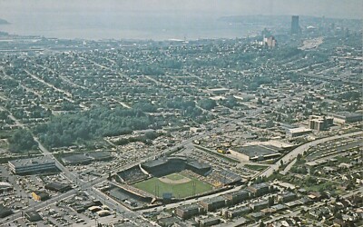 MLB Seattle Pilots Pacific Coast League Rainiers Sicks' Stadium ...