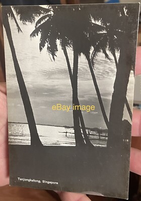 ca.1920's SINGAPORE Tanjong Katong Beach & Palm Trees at Sunrise View ...