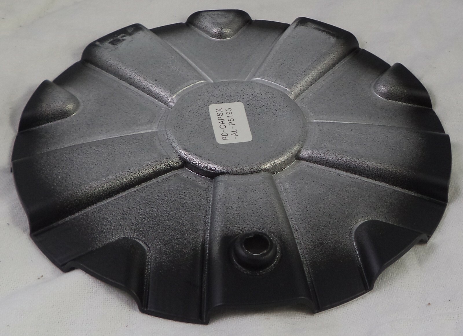 Strada Wheels Gloss Black / Silver Custom Wheel Center Cap Set 4 #PD ...